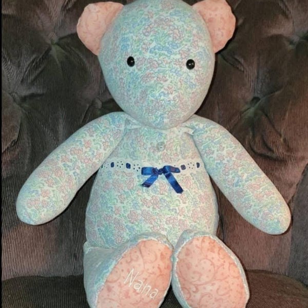 Memory Bear Pattern Sewing Tutorial Mega Bundle 6 Sizes Etsy 7559