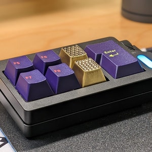 Cute Uwu Rose Gold Metal Artisan Keycap Custom Mechanical - Etsy