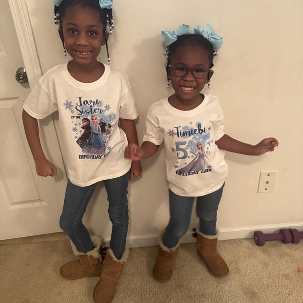 Frozen Birthday Shirt , Elsa Birthday Shirts, Frozen Custom Shirt ...