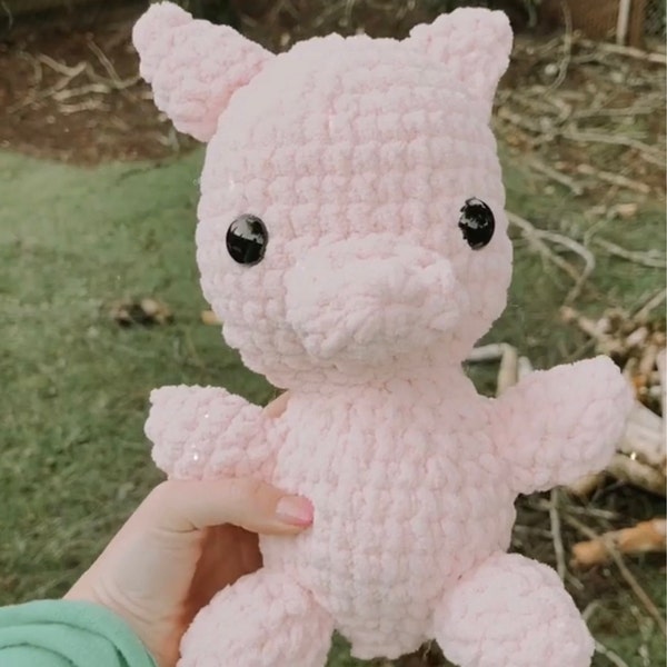 Pig - Baby #33 - Crochet Pattern in English - Babies Collection ...