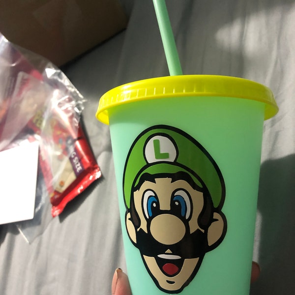 Super Mario Bros Cup - Mario Kids Cup - Mario and Luigi - Super Mario ...