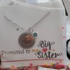 Big Sister Necklace, Big Sister Gift, Personalized Big Sister Necklace ...