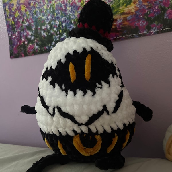 Egg Boi Plushie - Evil Minion Plush - Hazbin Eggie - Etsy