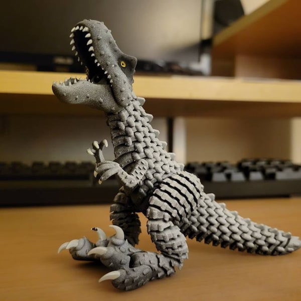 Dinosaur Figure | Model T-rex | Articulated Tyrannosaurus Toy - Etsy