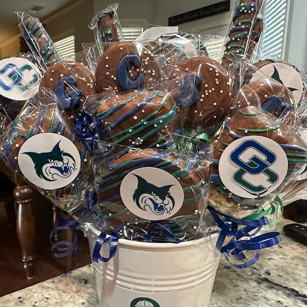 College Commit Gourmet Chocolate Gift Basket - Etsy