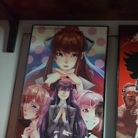 Doki Doki Literature Club Poster Print Wall Art Decor Fanart - Etsy Canada