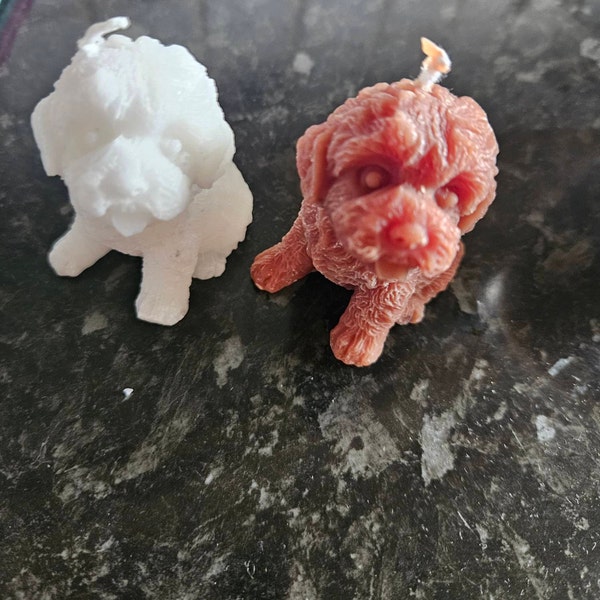 Schnauzer Candle - Etsy