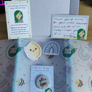 Ghost With Flower in Hair Enamel Pin Badge / Kawaii Ghostie - Etsy