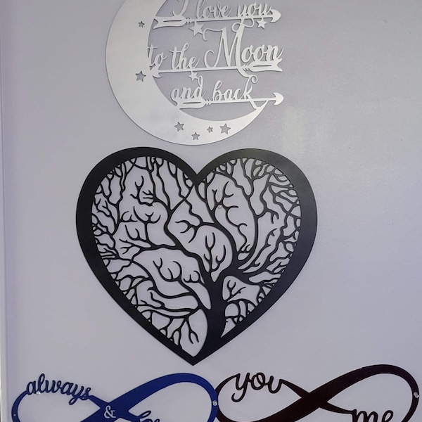 Always and Forever Infinity Sign Dxf/svg - Bad Dog Metalworks Digital ...