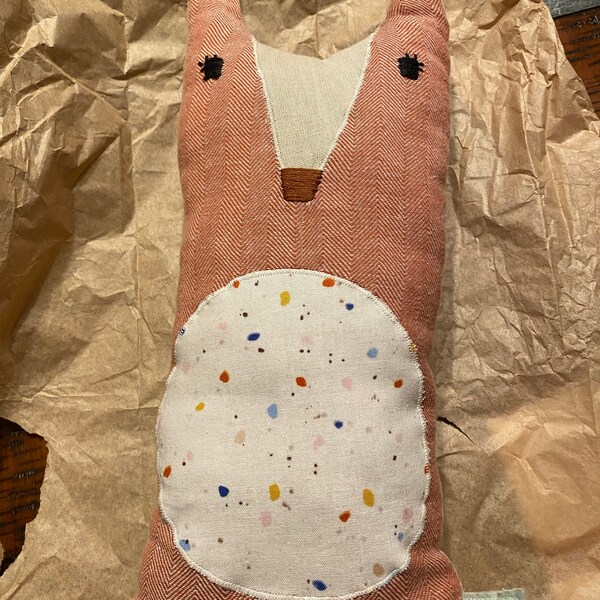 Cotton Terry Cloth Teethers With Organic Natural Wood Rings, Teething ...