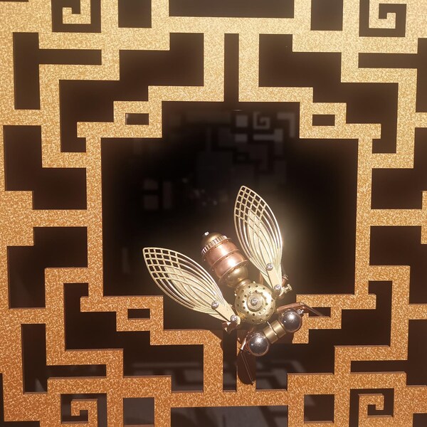 Steampunk Mechanical Mecha Insect Ant Metal Bug Sculpture Handmade ...