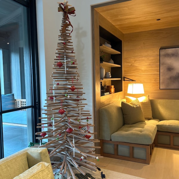 Square Branch (reclaimed and Pine Options) Christmas Trees 1FT-8FT - Etsy