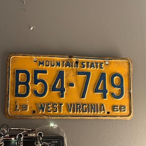 REAL License Plates in 8 Different Colors From at Least 3 Different ...