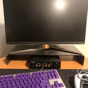 TV Stand, Soundbar Riser. HI-FI Media Storage Shelf. Sound System ...