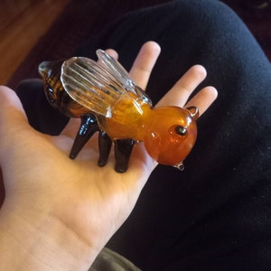 Bee Glass Pipe 5 - Etsy
