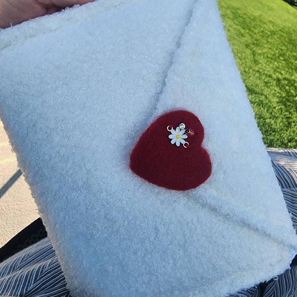 Love Letter Kindle Sleeve, Padded Kindle Cover, Woollen Paperwhite and ...