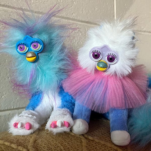 Tooth Furby Custom Mouth Art, Strange Weird Stuff, Funny Creepy Gift ...