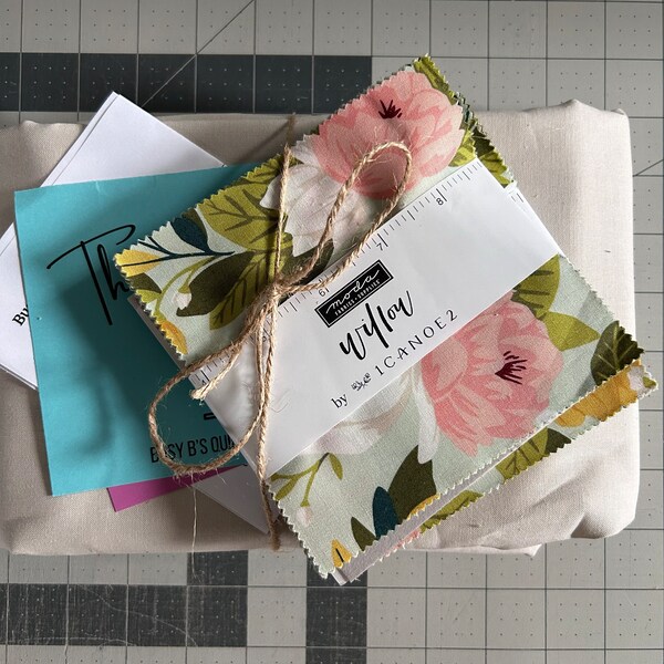 Sunday Picnic Pink Flower & Ladybug Fabric by the HALF Yard, Moda ...