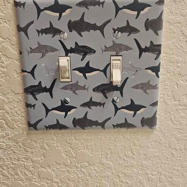 Shark Light Switch Cover - Etsy