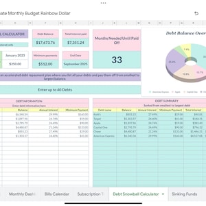 TV Show Tracker Spreadsheet Google Sheets Excel Television Series ...