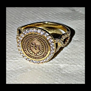 Sam Houston State University Ring,women Ring ,graduation Gift, Mother ...