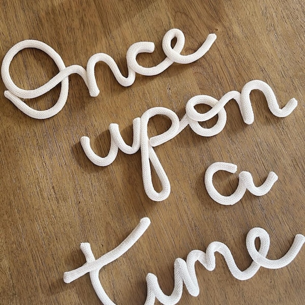 Once Upon a Time Sign-perfect for Nursery or Book Nook Decor - Etsy