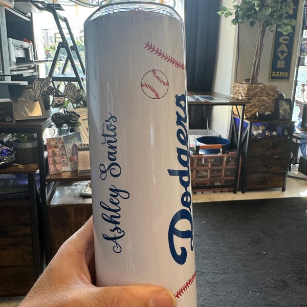 Skinny Sublimation Dodgers Cup - Etsy