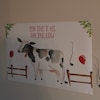 Editable Pin the Tail on the Cow Farm Birthday Game Farm Animals Party ...