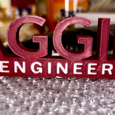 Texas A&M: Block TAMU Logo Stands - Etsy