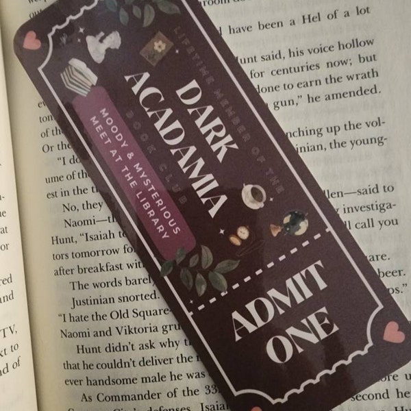Romance Book Club Design 2 Book Club Bookmark Cute Bookmark Bookish ...