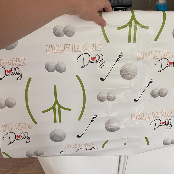 Blue/ Teal Under the Sea/ Shells Wrapping Paper for Birthday/ Holiday ...