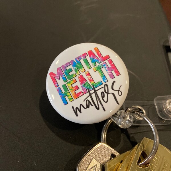 You Are Enough Badge Reel, Mental Health Badge Reel, Psychologist Badge ...