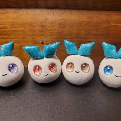 Adopt a Green Frog Cute Worry Warts Pet Goblincore Decoration Handmade ...