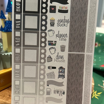 Full Page Monthly Budget Planner Sticker for EC or HP - Etsy
