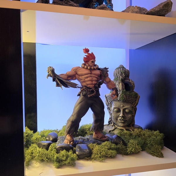 Predator Naru and Her PREY 3d Printed Custom Collectible Statue 1/6 - Etsy