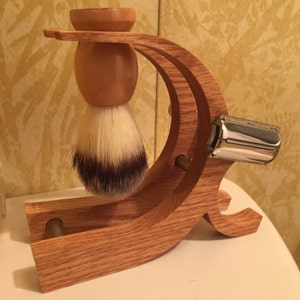 Brick Safety Razor Display African Hardwood - Etsy