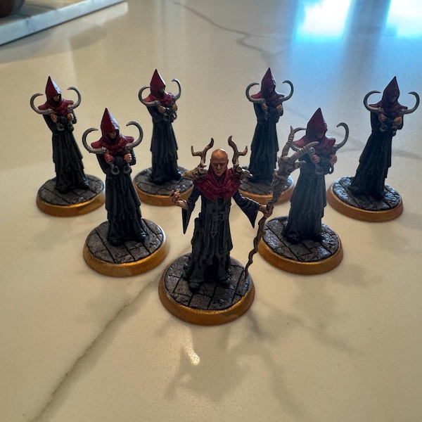 Orc Orog / Half-orc Fighter Barbarian DND Resin 28mm Scale Dungeons ...