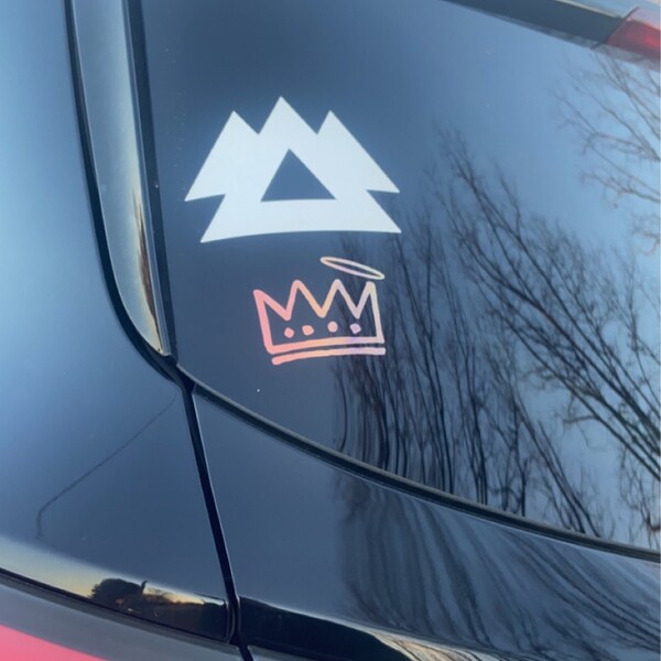 Fourth Wing Inspired Car Decal - Etsy