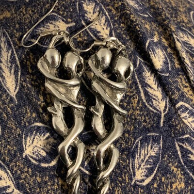 Large Entwined COUPLE DANCE Couple Twisted Together Lovers EMBRACE Cast ...