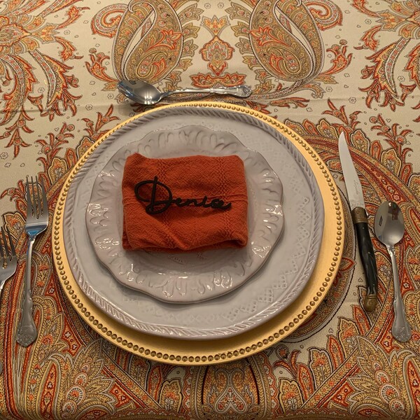 Wedding Place Card, Personalized Wedding Place Table Cards Laser Cut ...