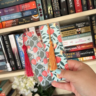 Fruit Bookmarks Summer Bookmarks - Etsy