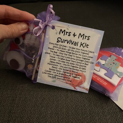 Everyday Life Survival Kit Fun Thoughtful Caring Sentimental Gift ...