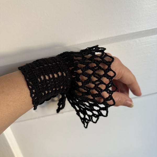 CROCHET PATTERN VICTORIAN Gothic, Beaded Choker Pattern, Lace Choker ...
