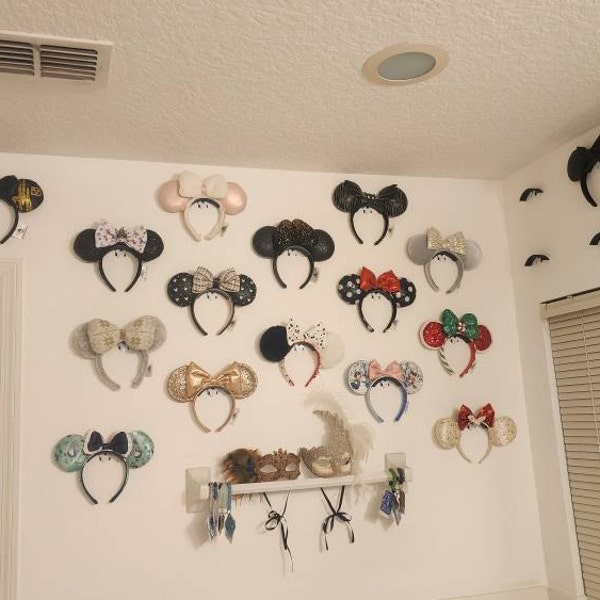 Decorated Mickey Ear Wall Displays 5, 10, or 20 Packs Also 3 Packs of ...