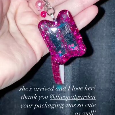 Twice Heart Charms Resin Shaker Charm What is Love the Feels Fancy Feel ...