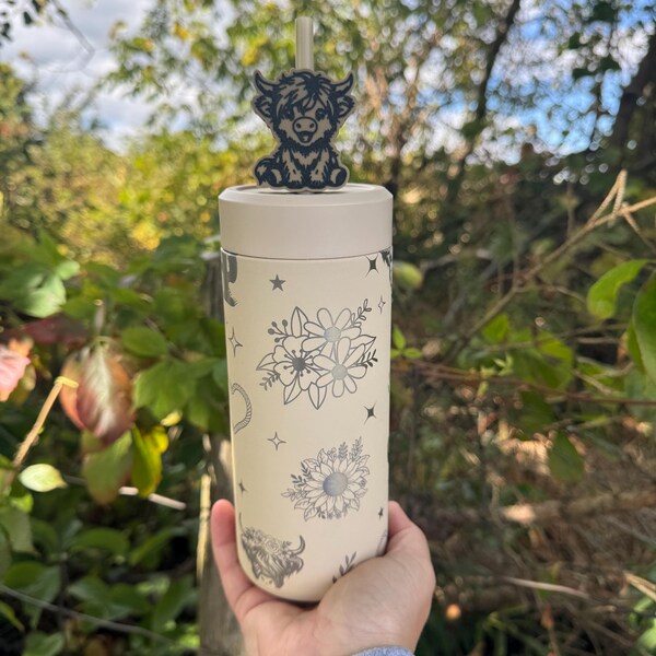 Personalised Tumbler Topper Cup Topper Name Personalised Mug Topper ...