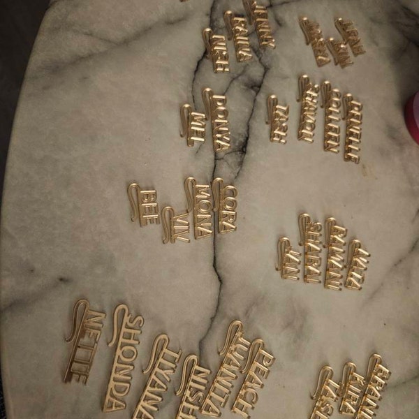 Acrylic Name Tags,table Name Tags,wedding Name Tags,event Table Setting ...