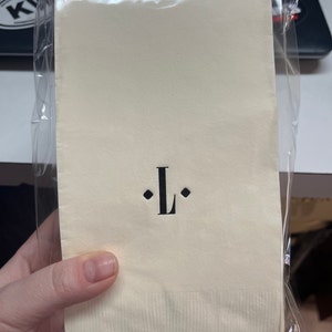 50 Personalized Napkins Personalized Napkins Wedding Personalized ...