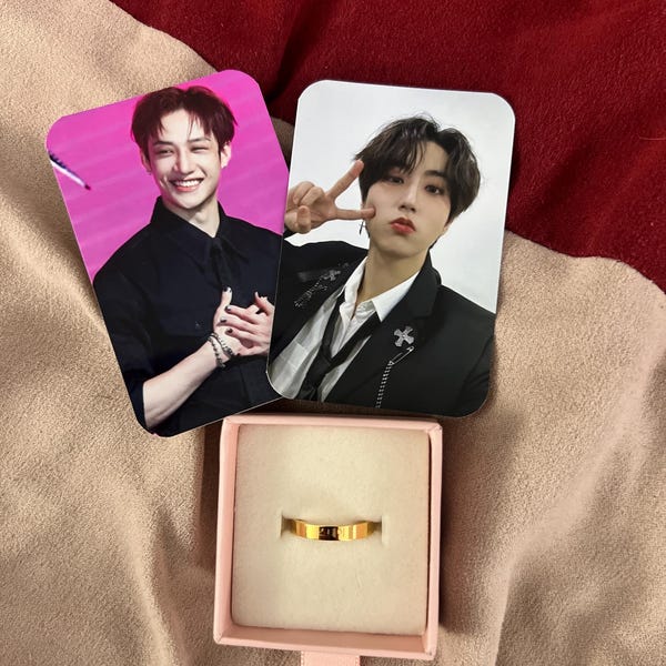 Stray Kids RING/ Personalized Ring, KPOP, Stay, Subtle Engraved Ring ...
