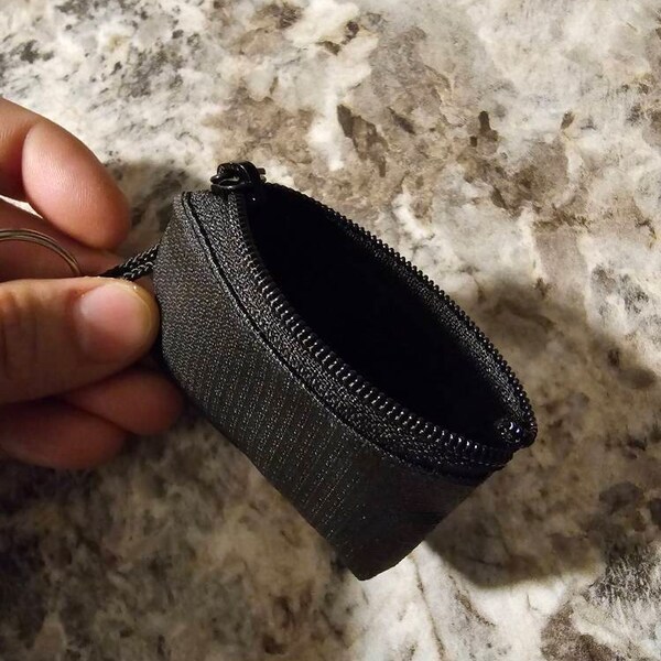 DOUBLE-COMPARTMENT EDC Organizer Pouch / Pocket Organizer / Mini Zipper ...